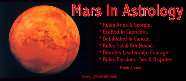 Role Of Planet Mars In Vedic Astrology & Horoscope By Shri Rohit Anand ...