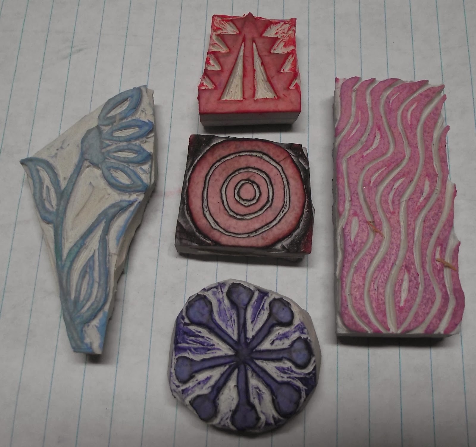 Amy's Etcetera: Rubber Stamp Carving