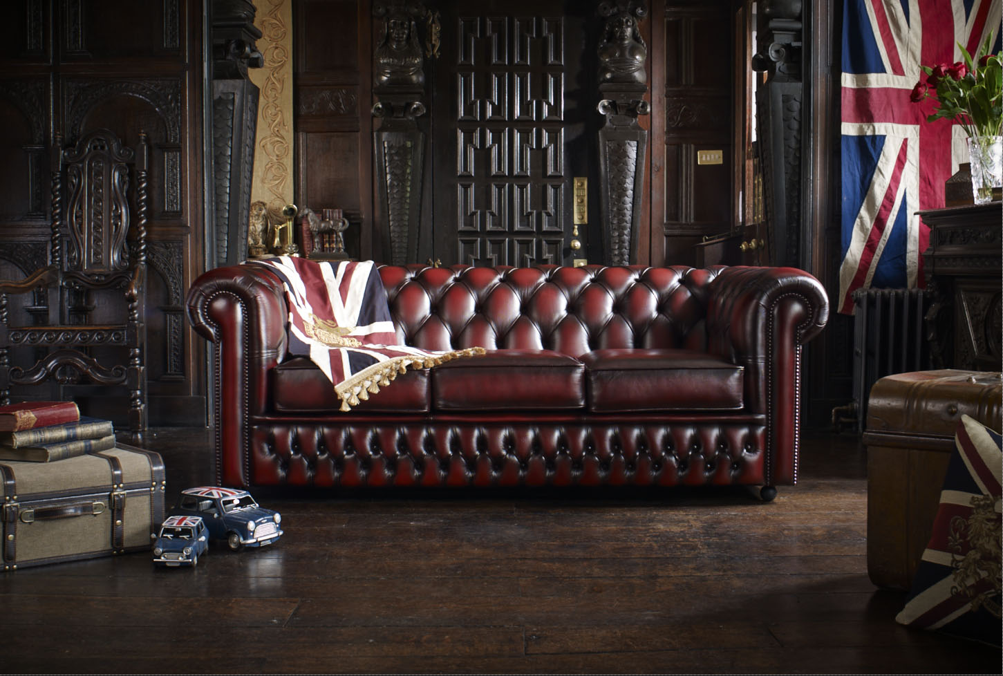 Divani Chesterfield originali inglesi COLLINS & COOPER "Modello ...