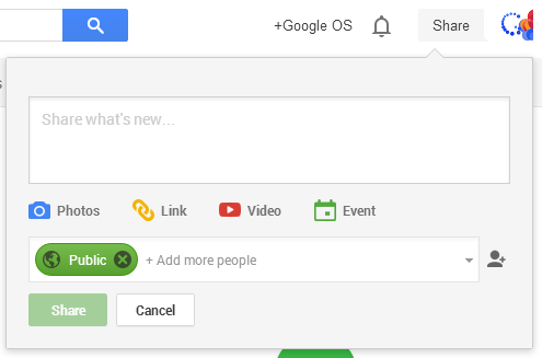 The Untranslated Google+ Share Button