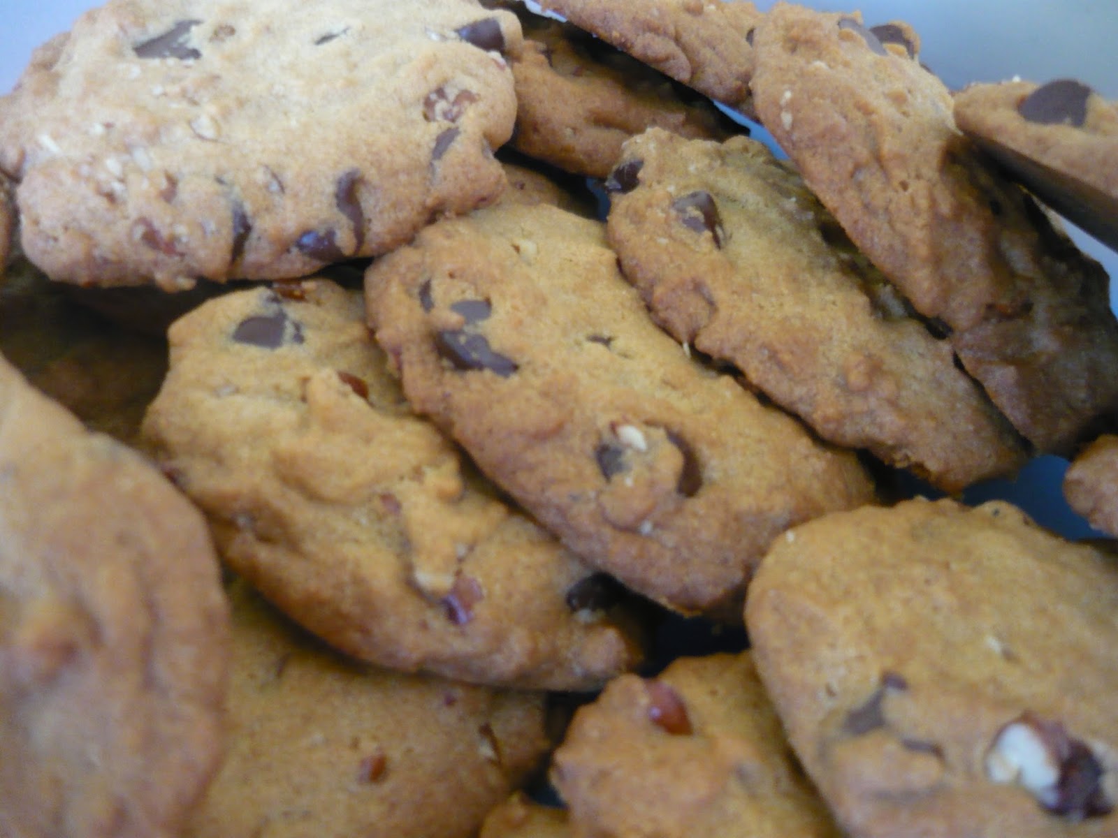 Au goût du jour: Biscuits aux pépites de chocolat noir