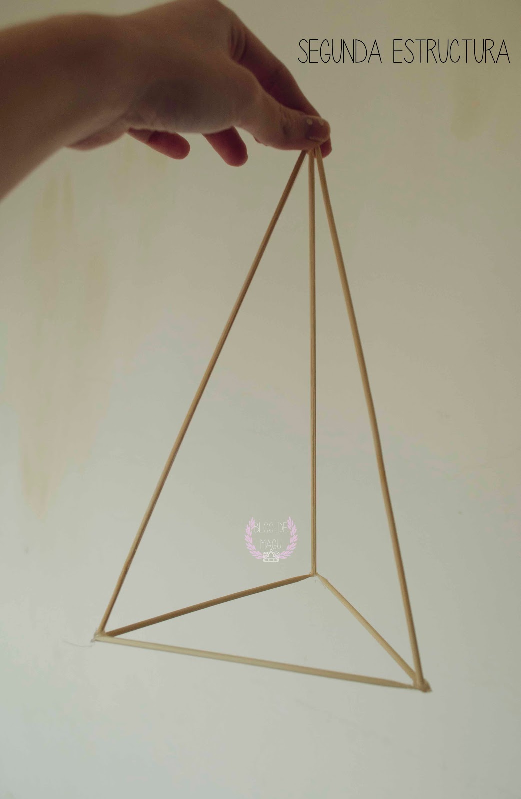 Blog de Magu ♚: ♔ DIY - Estructuras geometricas para decorar / fridiy