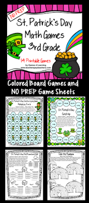 Fun Games 4 Learning: St. Patrick's Day Math Games and More