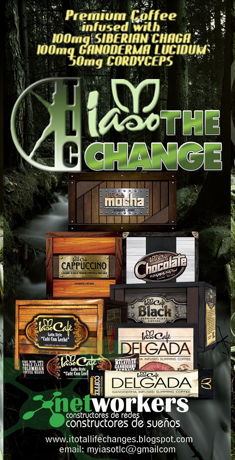 IASO CHAGA - NUEVOS PRODUCTOS ~ THE CHANGE