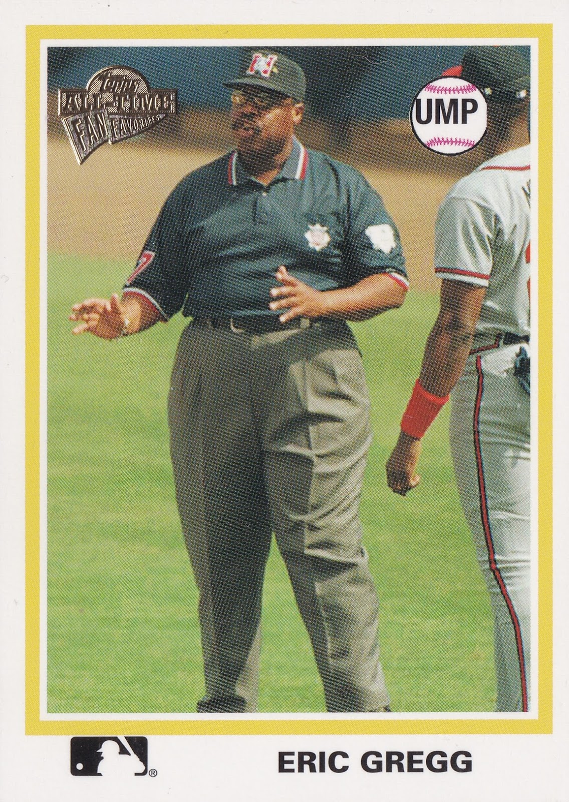 Common Genius: 2004 Topps All-Time Fan Favorites Eric Gregg #97