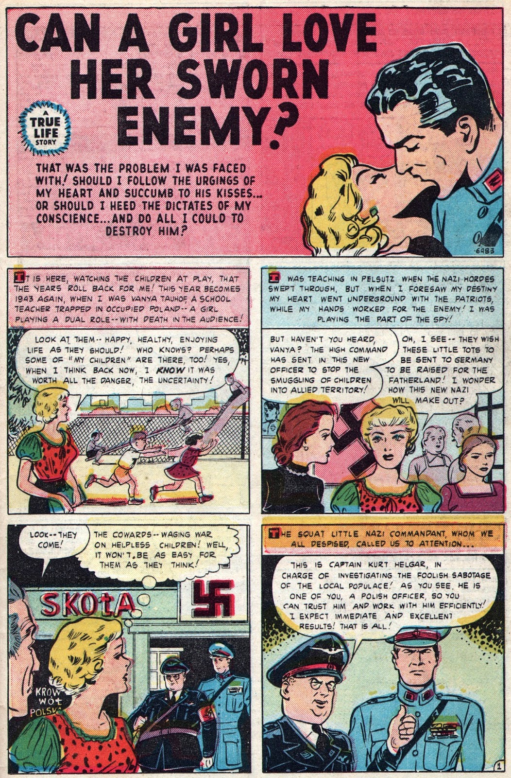 Timely-Atlas-Comics: BEST LOVE - A Pulp? A Comic? It's Both!