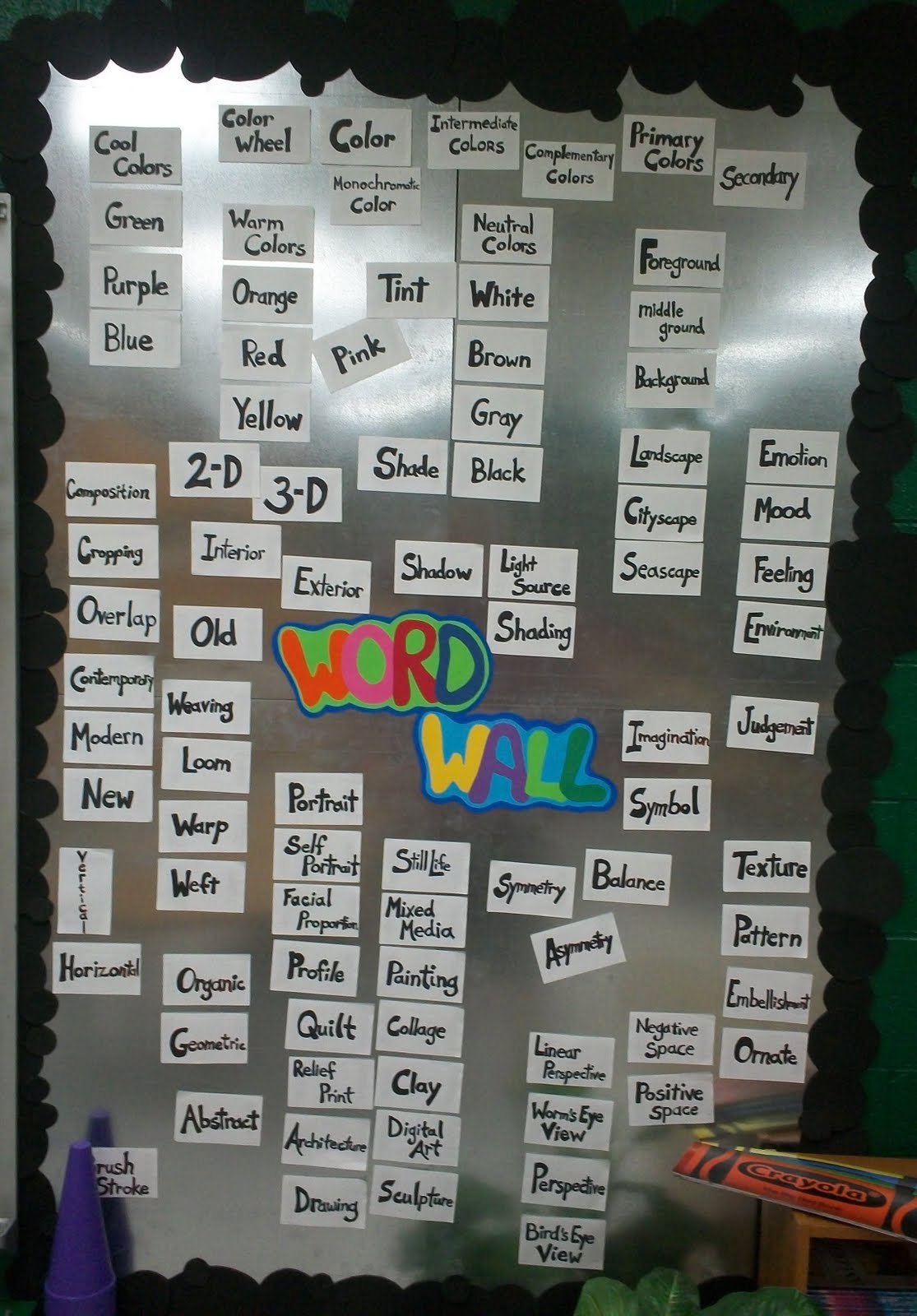Art With Mr. E: Art Room Bulletin Boards & Displays 2011 : Part 2