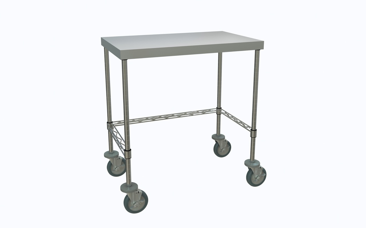 Metro Shelving Products: Mobile Demo Table MDP1830 - SPECIAL BUY!