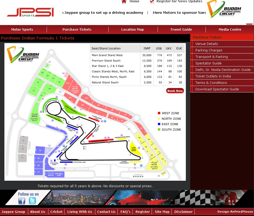 S P E E D C A L: TUDO SOBRE O GP DA INDIA DE FÓRMULA 1