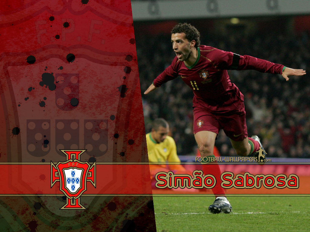 World Top Players: Simao Sabrosa Wallpaper