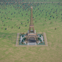 The Sim City Planning Guide: SimCity Landmark Dimension Guide