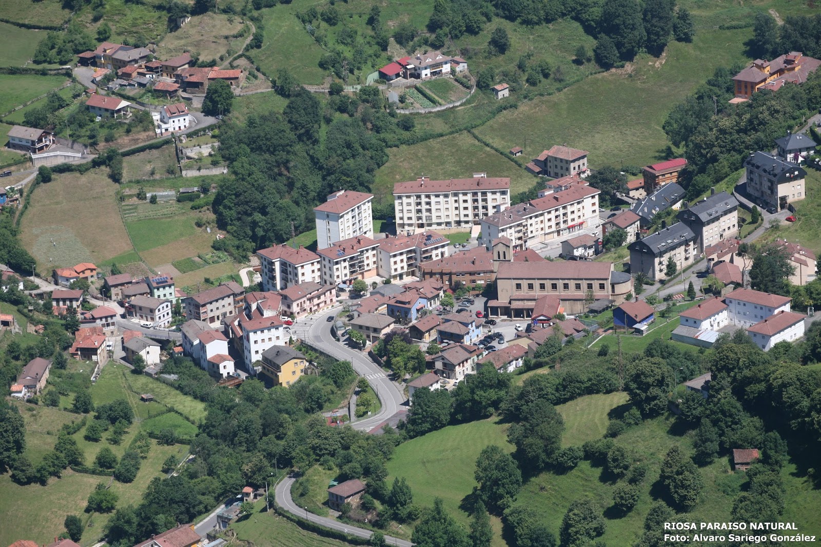 Historia y Patrimonio de Riosa: Pueblos de Riosa