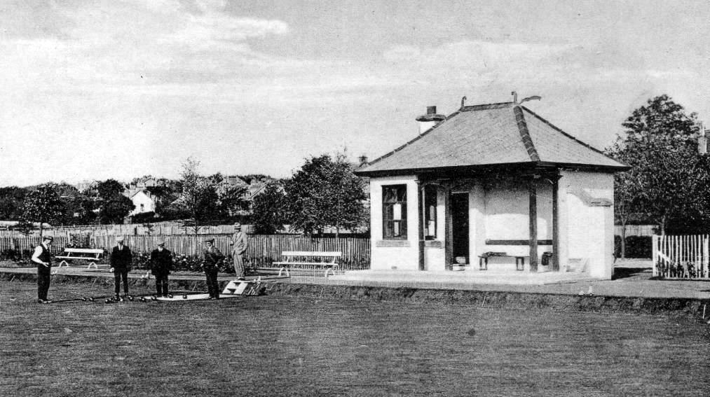 Tour Scotland: Old Photograph Lawn Bowling Green Public Park Strathaven ...