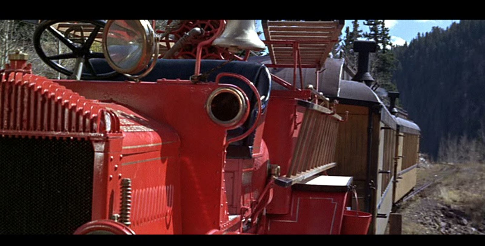 Just A Car Guy: A movie with a steam locomotive and a firetruck, that'd ...