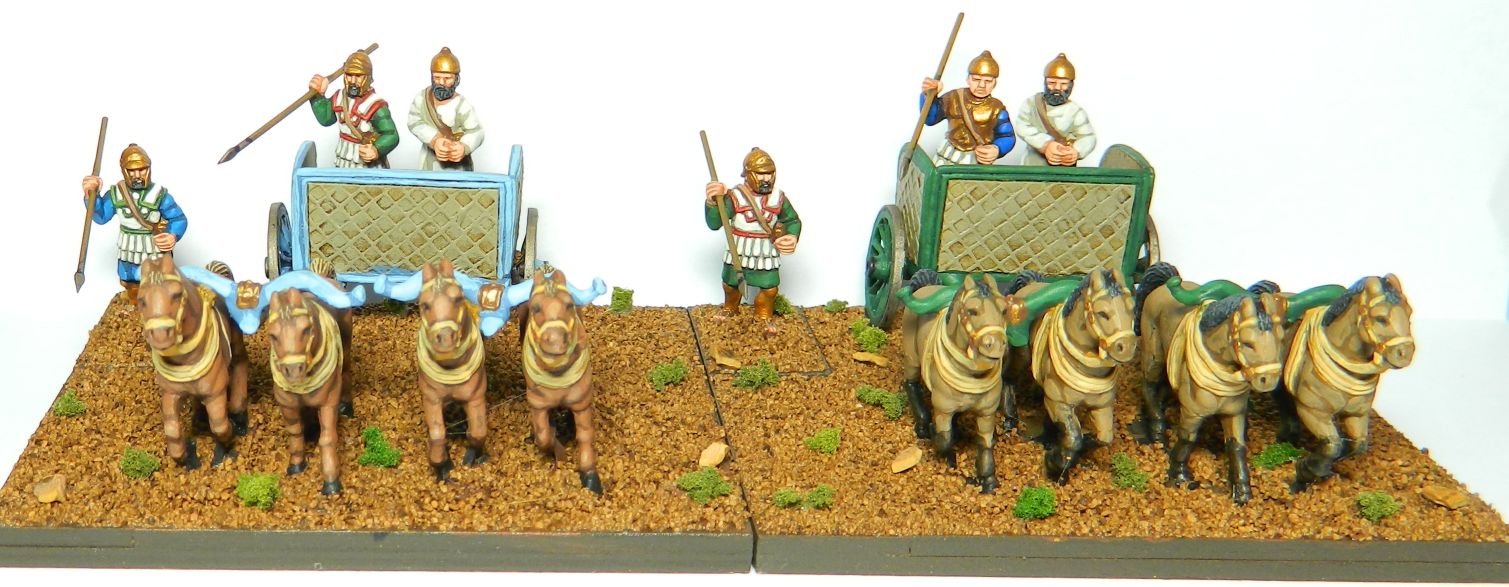 MacPhee's Miniature Men: 28mm Carthaginian Chariots