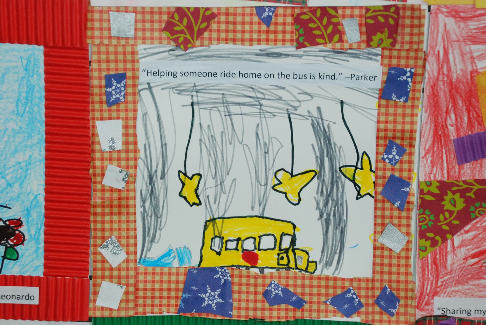 Fox in Smocks: Kindergarten Kindness Quilt