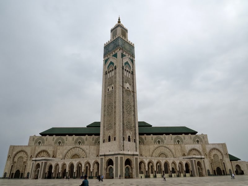 Avelina w podróży: Meczet Hassana II w Casablance