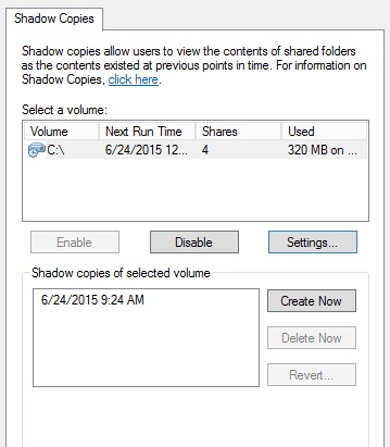 How to Configure Volume Shadow Copy Service (VSS) ~ Ask My Tips