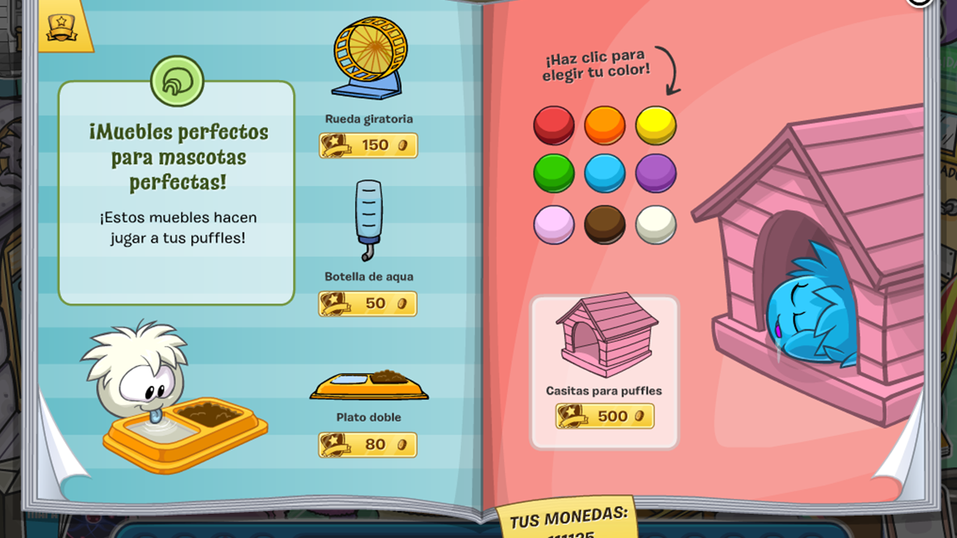 Club Penguin Fest: ¡Nuevo Catalogo de Puffles!...