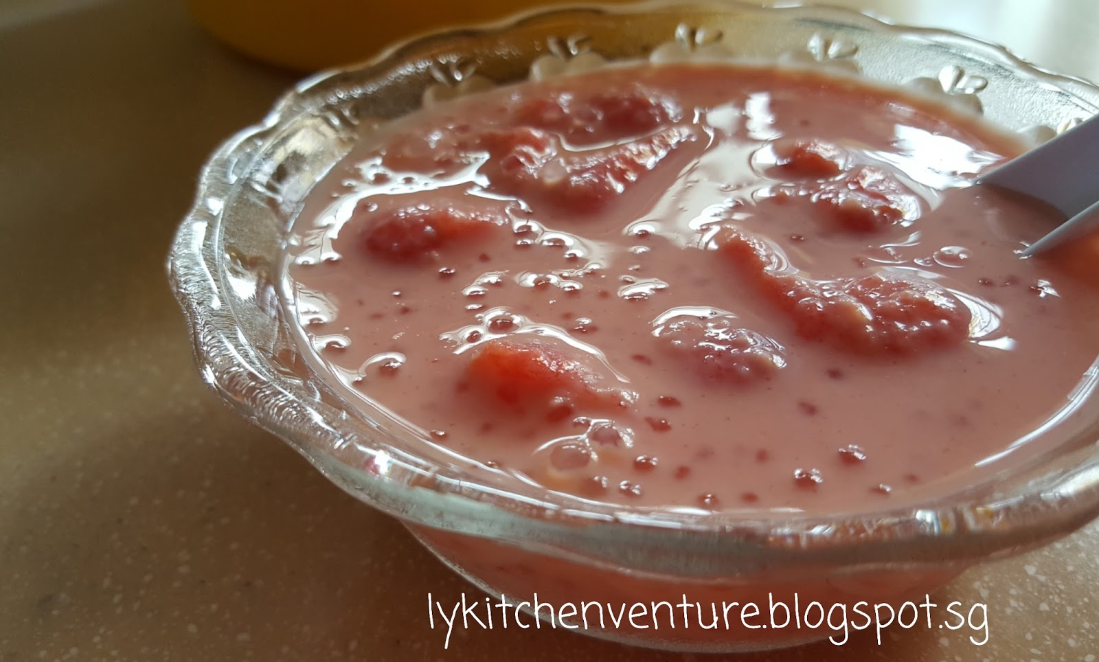LY's Kitchen Ventures: Watermelon Sago