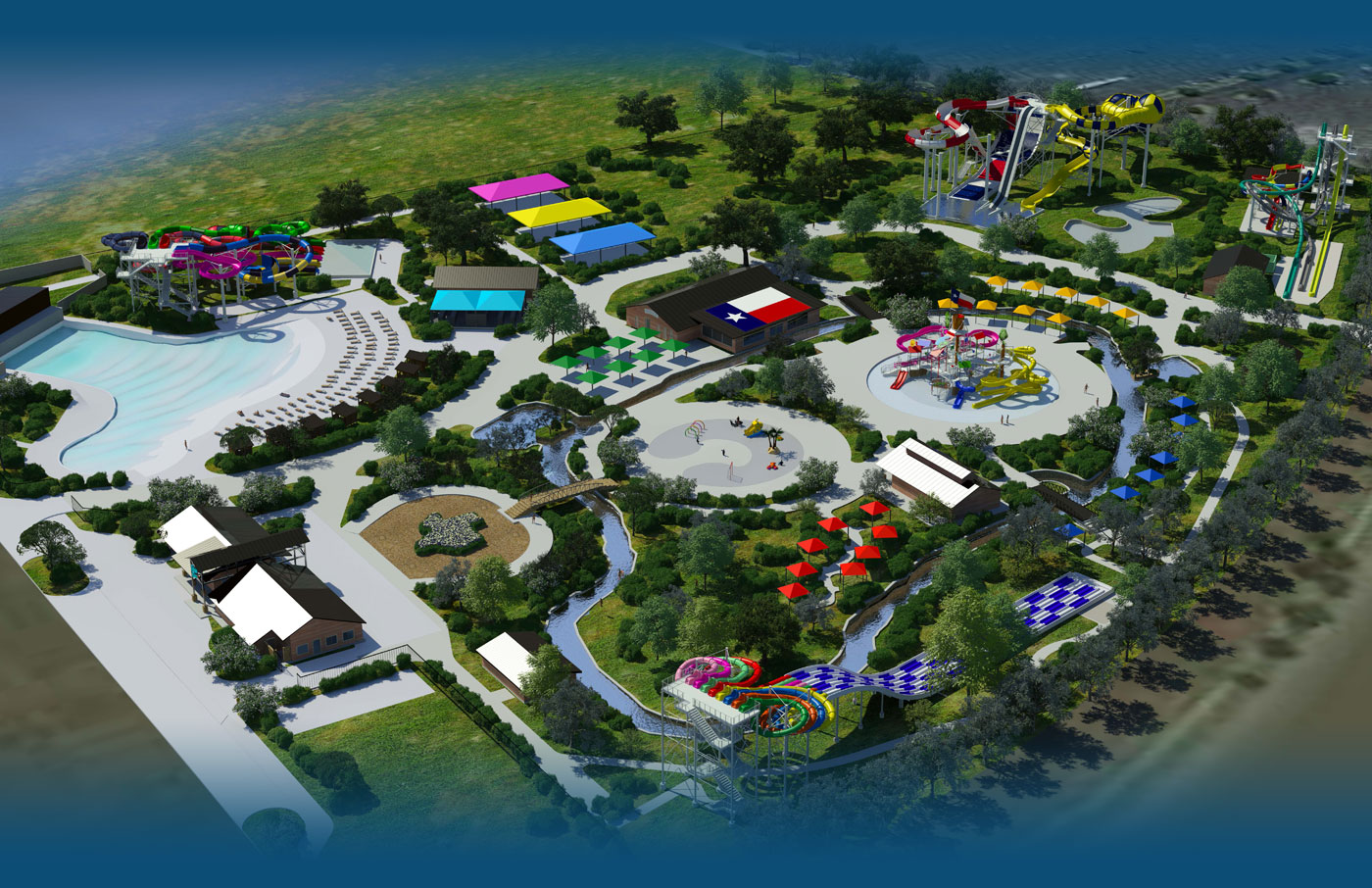 ParquePlaza.net: Typhoon Texas: construcción de un parque acuático ...