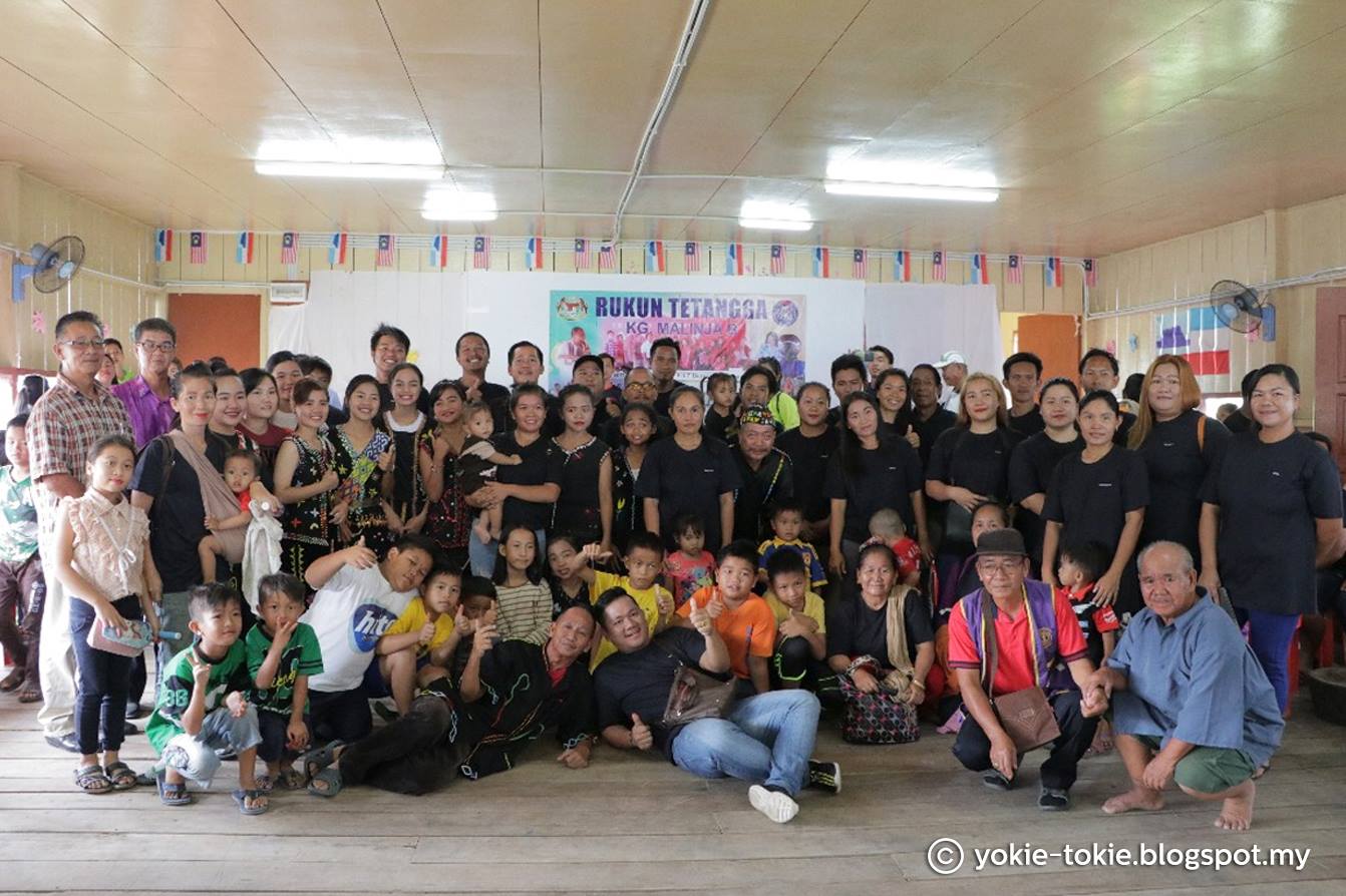 The traditional wedding ceremony of Murut tribe in Kg. Tiga, Nabawan, Sabah