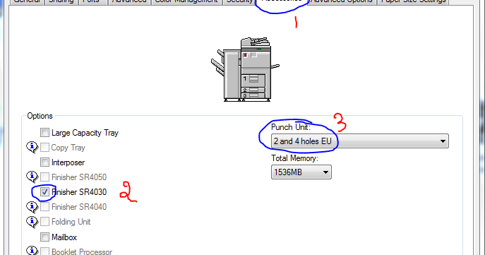Visit www.haneefputtur.com: Enabling punch & Staple option in Gestner ...