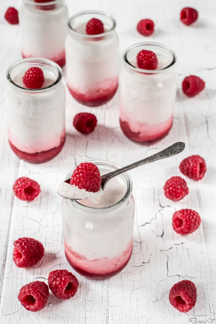 Raspberry yogurt | Hungry Shots