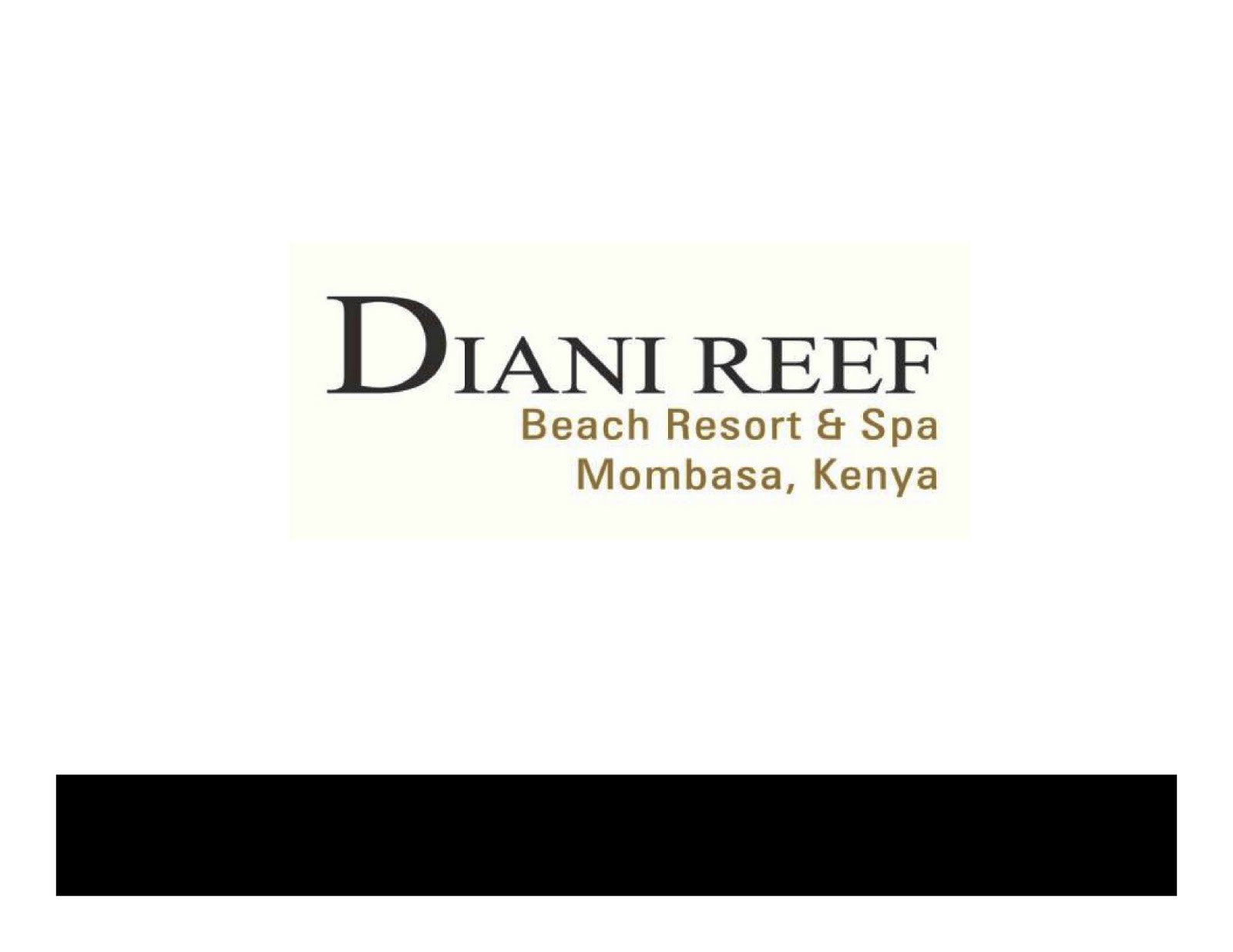 DIANI REEF BEACH RESORT & SPA: DBRS E-Brochure