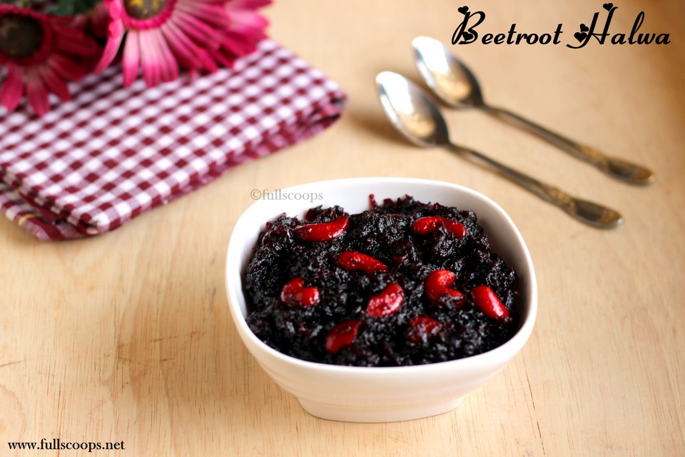 Dairy Free Beetroot Halwa | Easy Beetroot Halwa ~ Full Scoops - A food ...