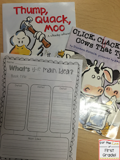 For the Love of First Grade: Responding to Literature: Ideas and Book ...