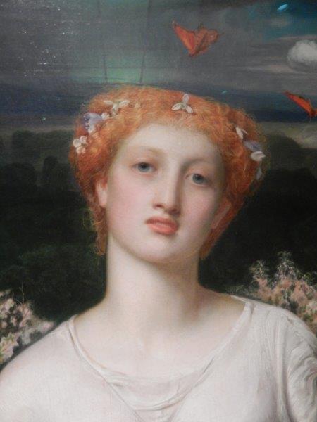 My French Easel: Gentle Spring by Frederick Sandys
