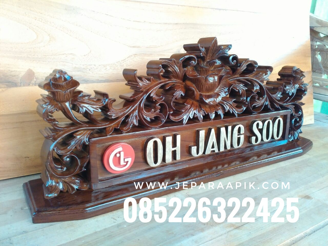 Papan Nama Meja Ukir ~ Info Mebel Furniture