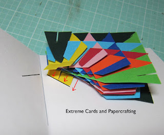 Sliceform Christmas Tree with Angled Slices