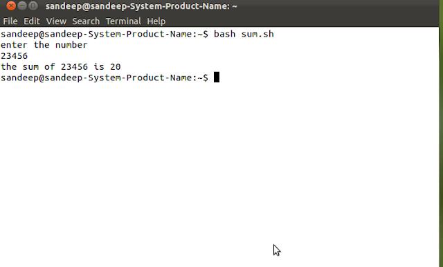Shell Script to Find Sum of Digits of a Number | It's All About Linux