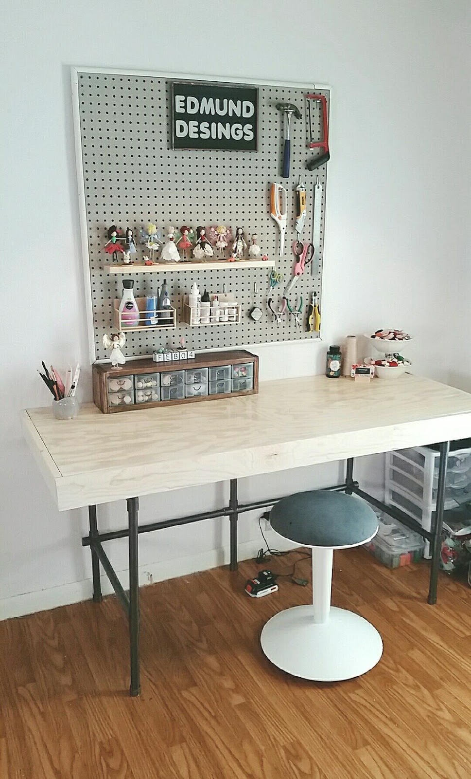 My New Craft Station/Office | Edmund Designs