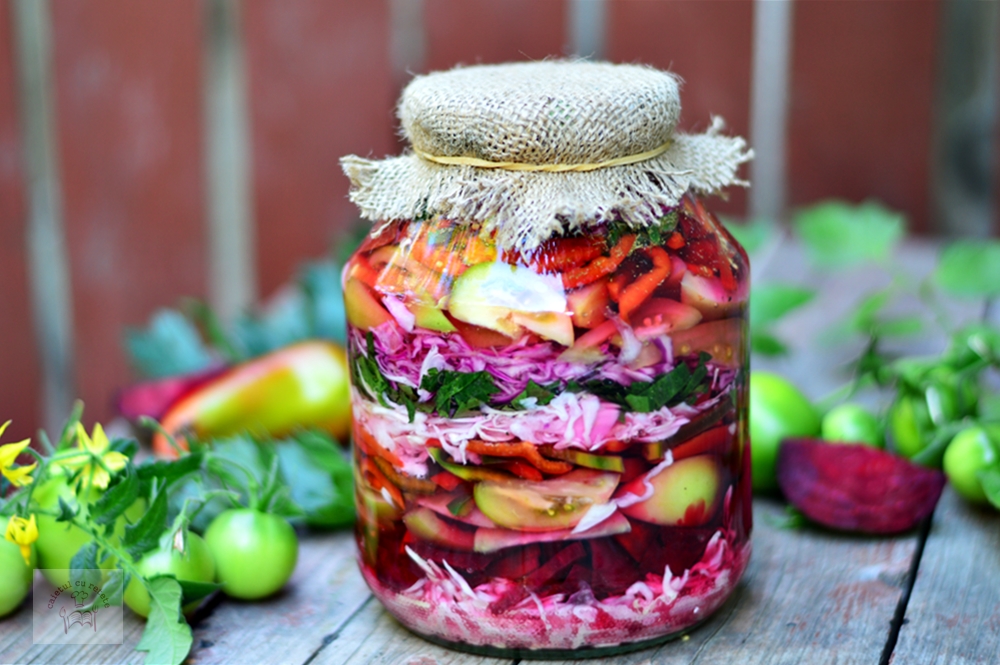 Salata de muraturi asortata - CAIETUL CU RETETE