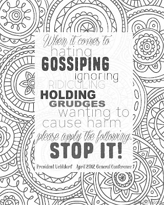 Youth lessons & activities (and other fun things): Gossiping- FIG