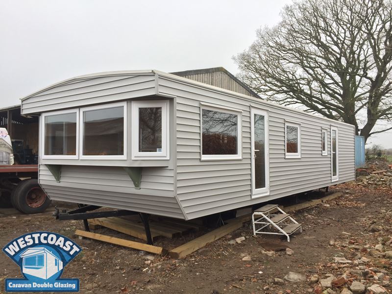 Vinyl cladding for static caravans and Park homes