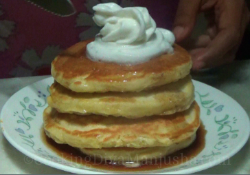 Light and fluffy Pancake from scratch