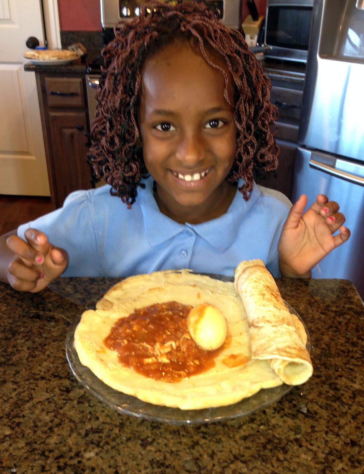 Bishop Family Cookbook: Injera & Doro Wat (Traditional Ethiopian Dinner)