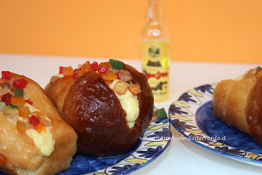 Babà alla strega con crema di pastiera scomposta | I SAPORI DEL ...