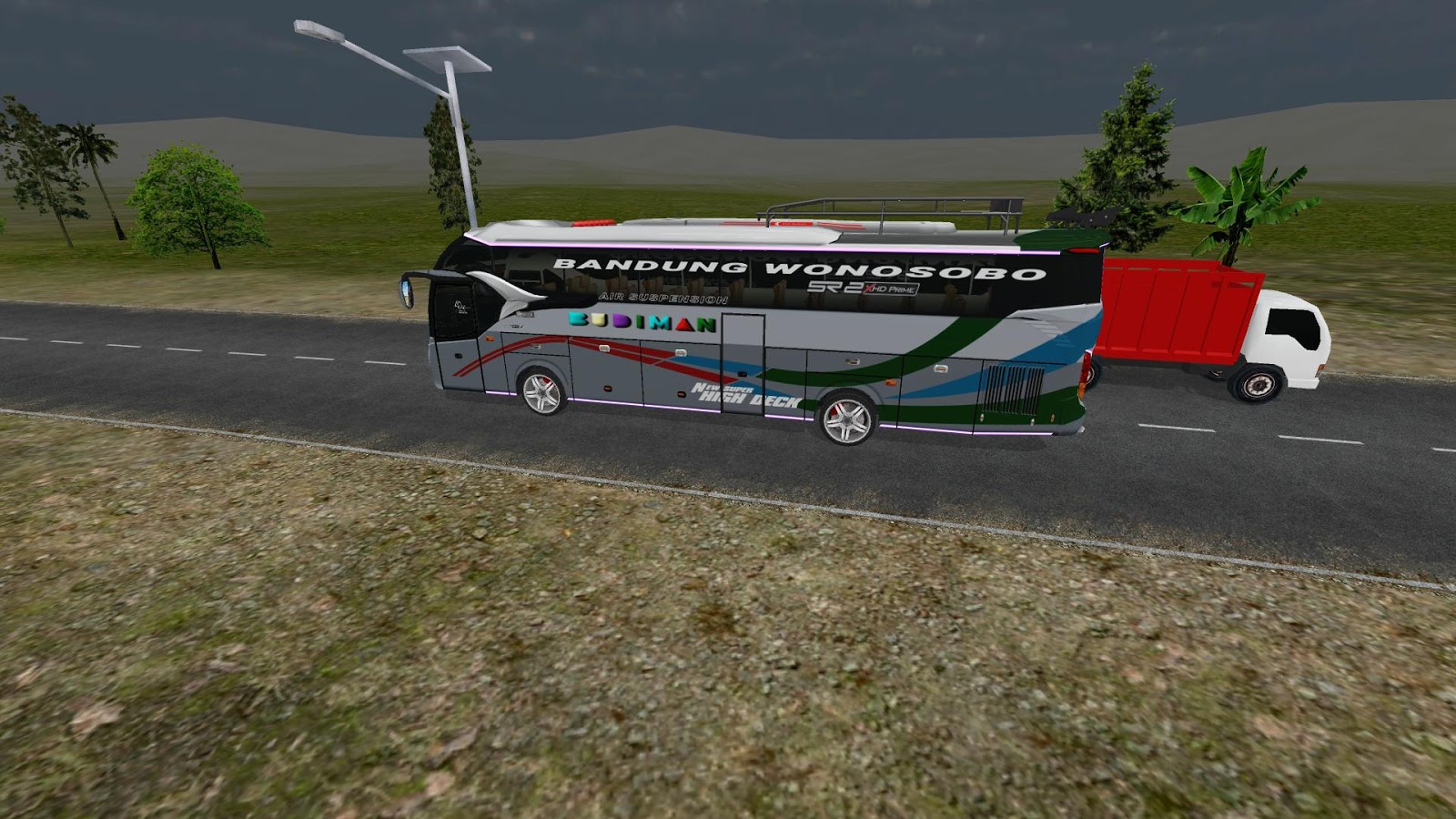 Livery Bus Budiman Arjuna XHD by Sigit BUSSID - Bagus ID