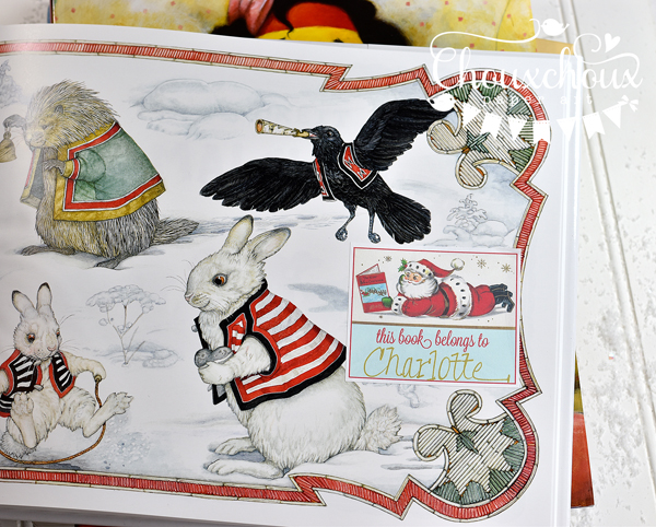 Lori Hairston: Santa Book Plates