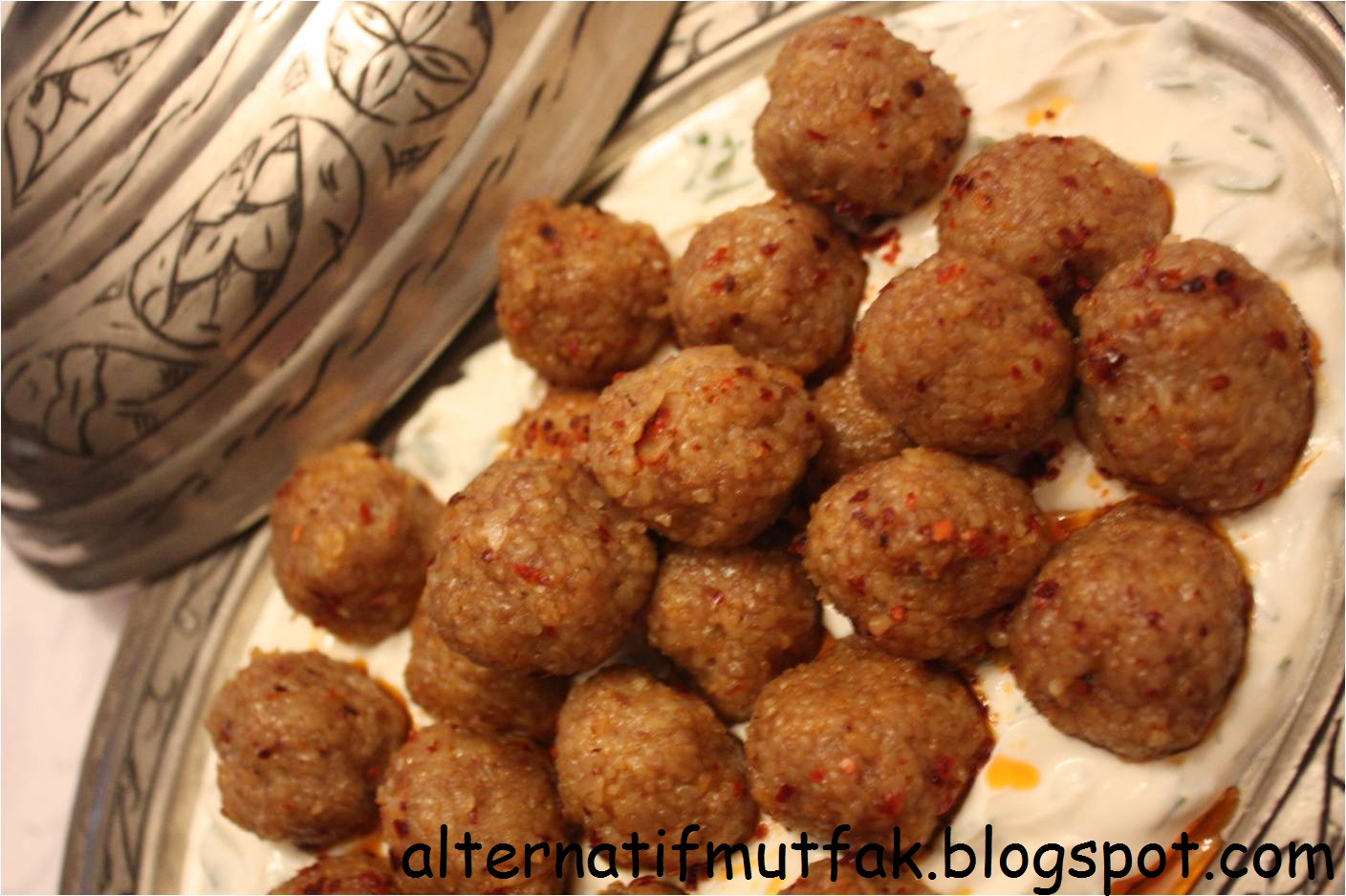 Alternatif Mutfak: Cacıklı Arap Köftesi