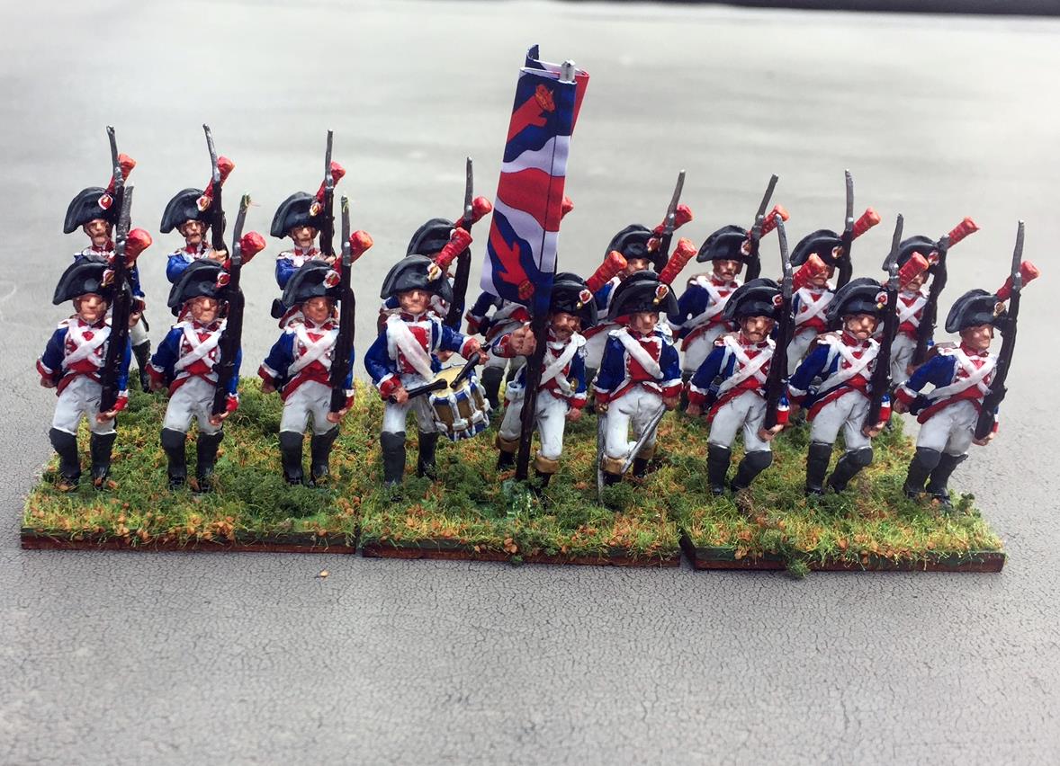 Blunders on the Danube: Spanish "Reding" Line Infantry regiment (Swiss)