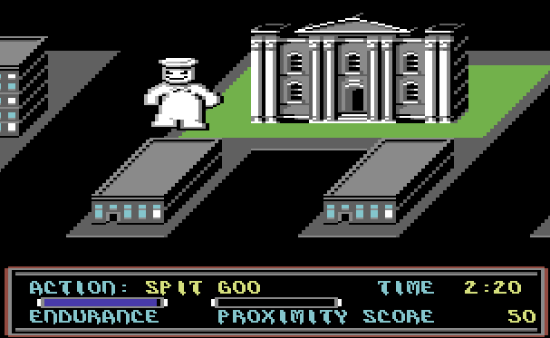 VGJUNK: THE MOVIE MONSTER GAME (COMMODORE 64)