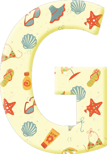 Abecedario de Verano. Summer Alphabet. - Oh my Alfabetos!