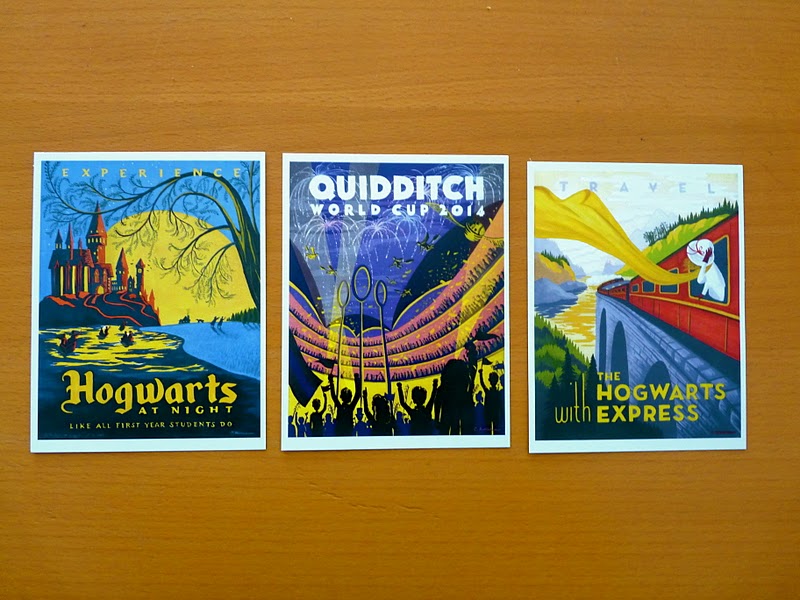 ByRominaPerez: Get Your Magical World of Harry Potter Postcards!