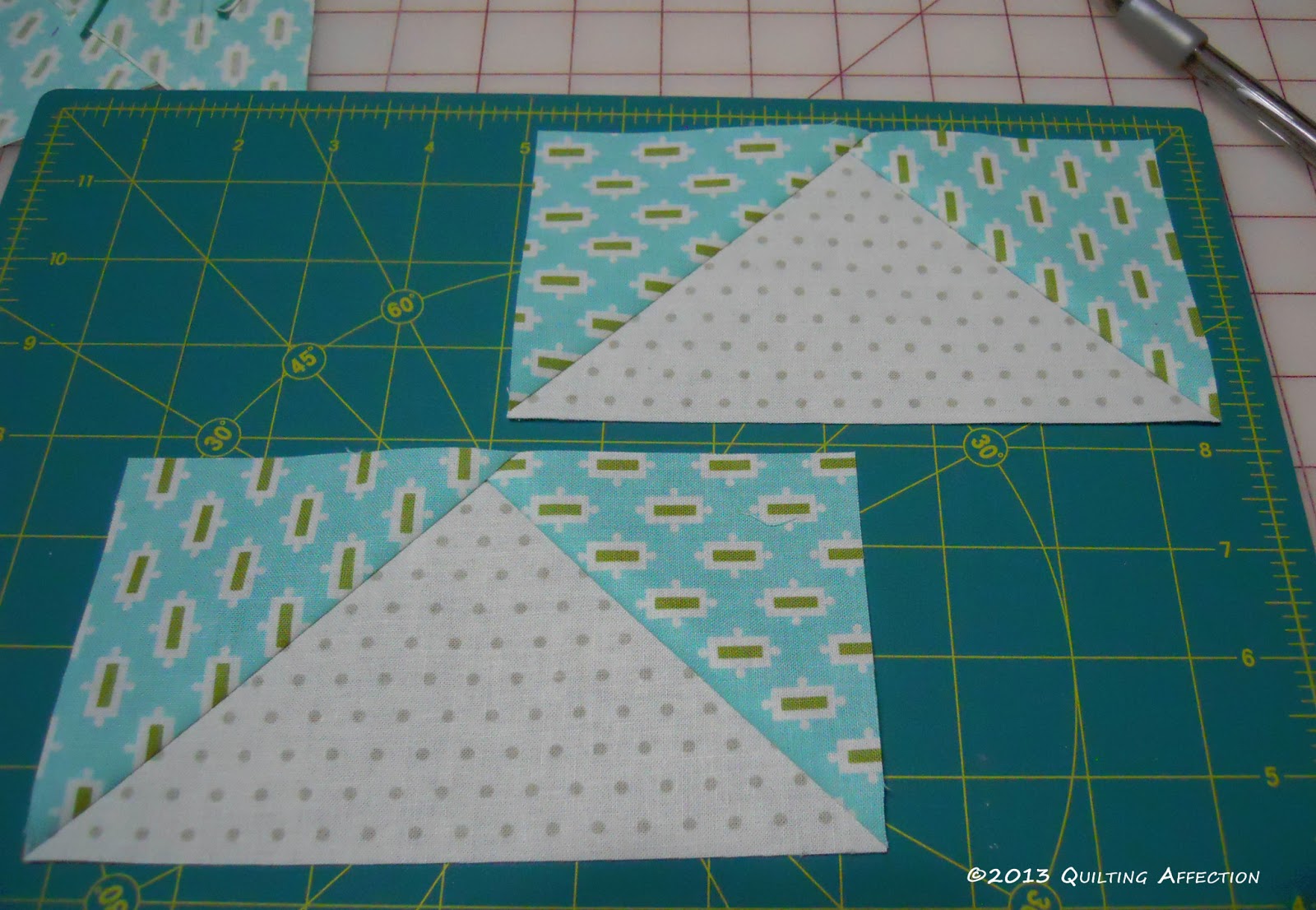 Quilting Affection Designs: Perfect Flying Geese Tutorial